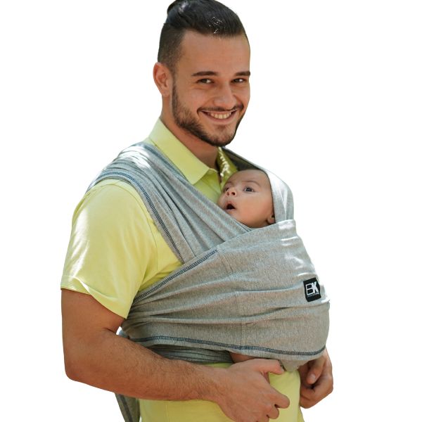 Baby K'tan Original Baby Carrier | Heather Grey – Joy Parenting Club